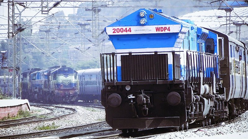 Indian Diesel Engine Train