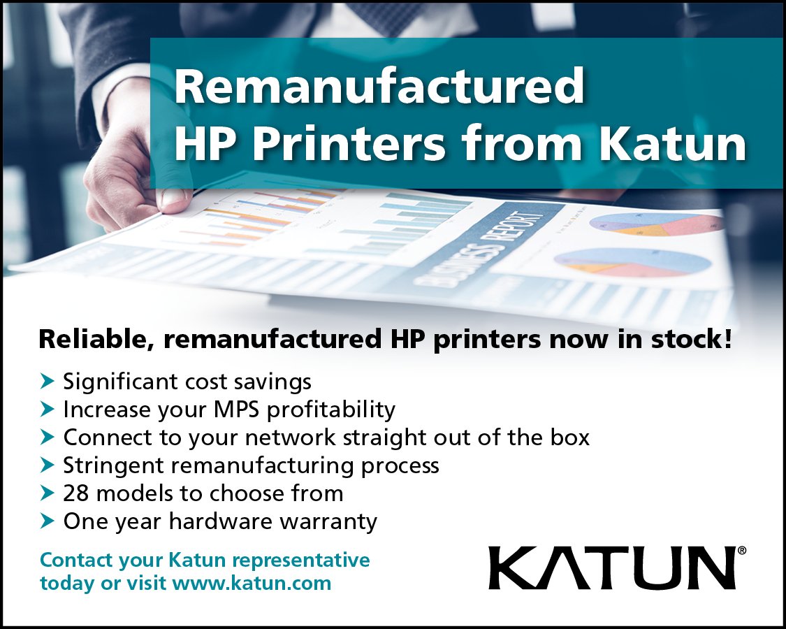 Remanufactured HP Printers From Katun Provide Low Cost And Reliable ...
