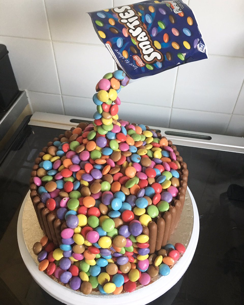 Smarties Cake