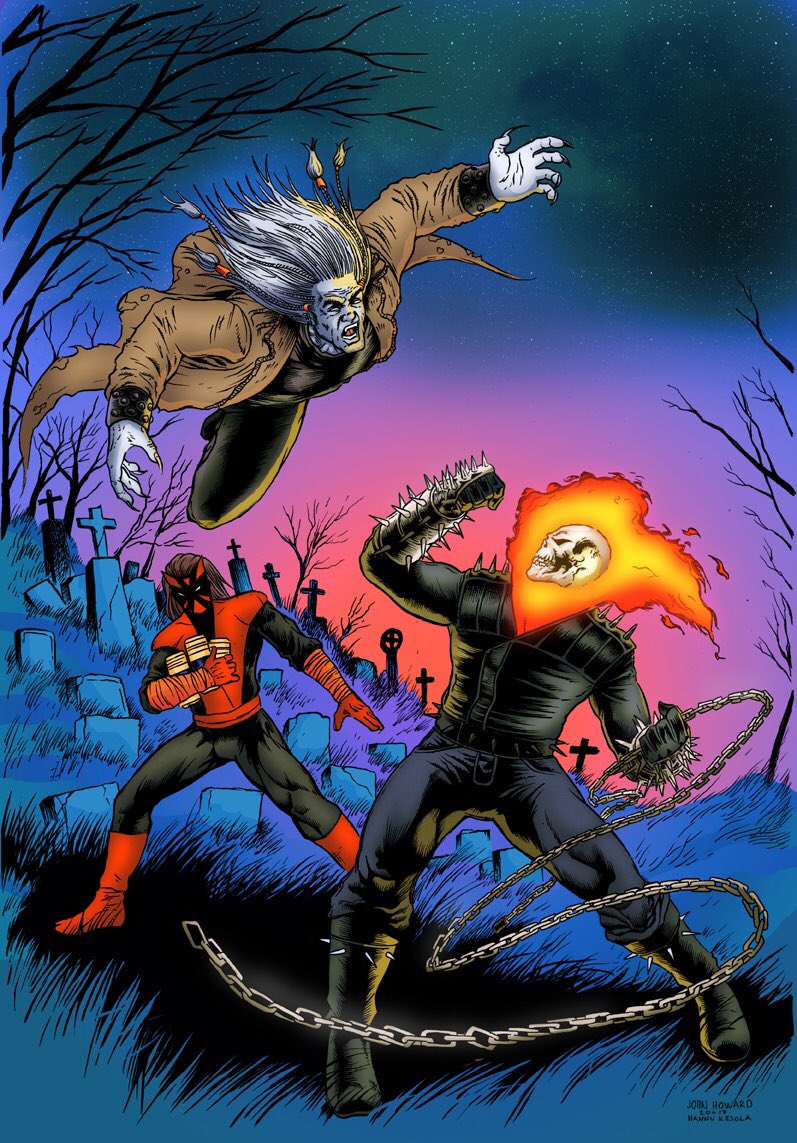 Ghost Rider Vs Blackout Ghost Rider Vs. Blackout With Healthbars