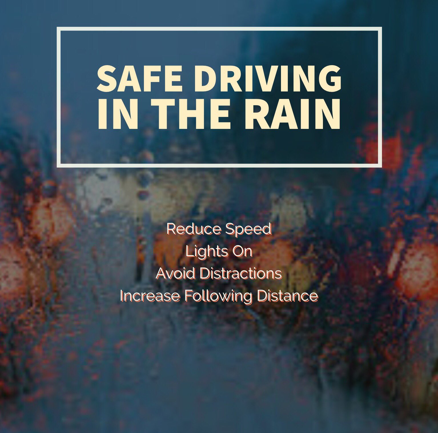 Rain Safety Quotes Is It Safe To Practice Driving In The Rain?