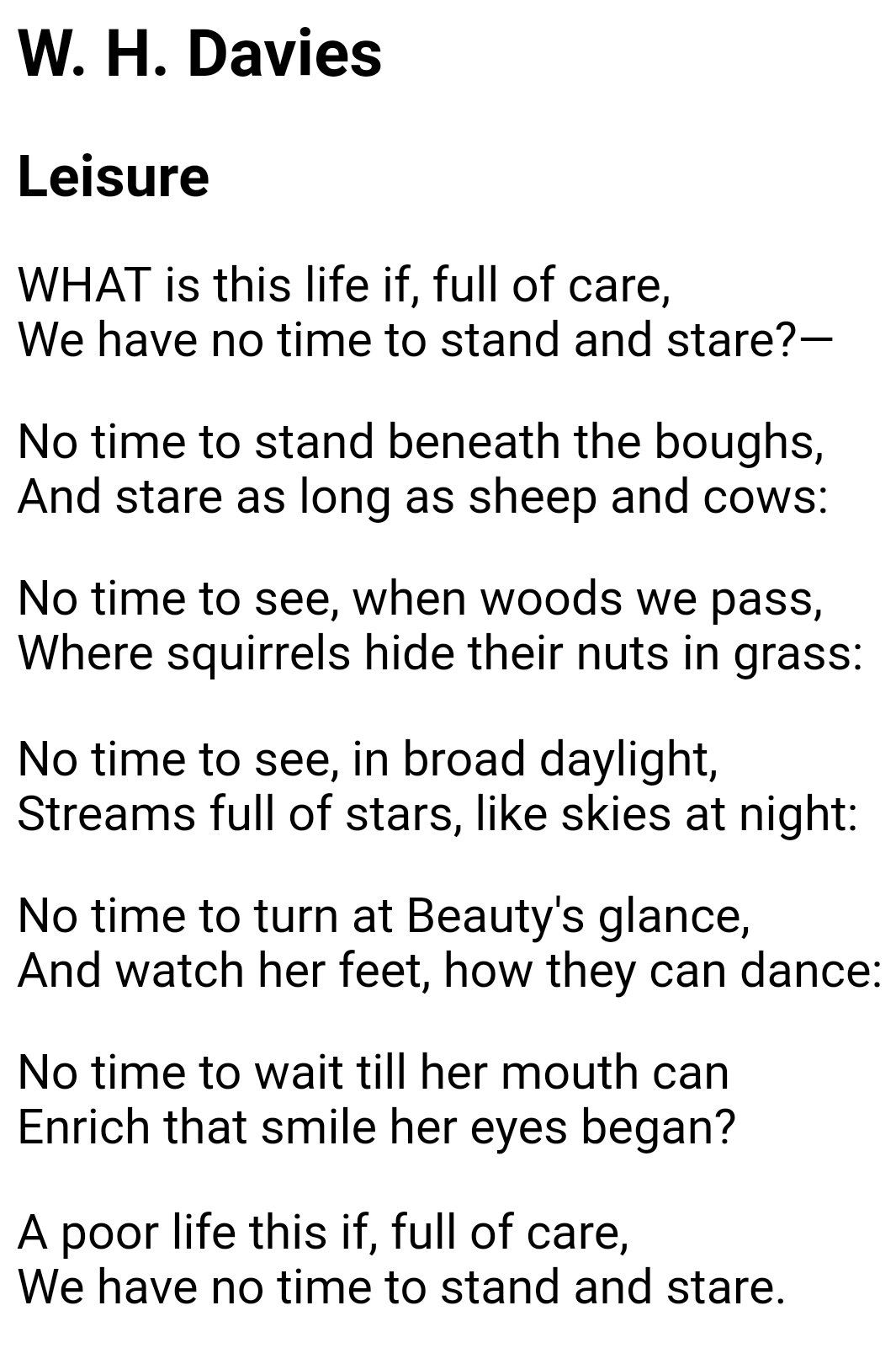 William Henry Davies