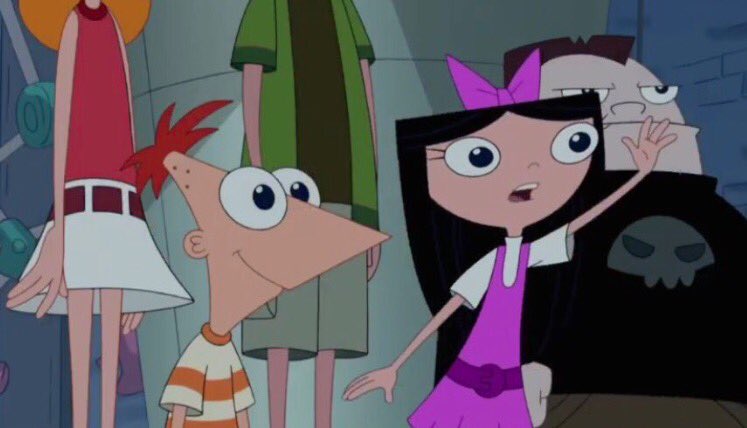Phineas And Ferb Isabella And Phineas Kiss