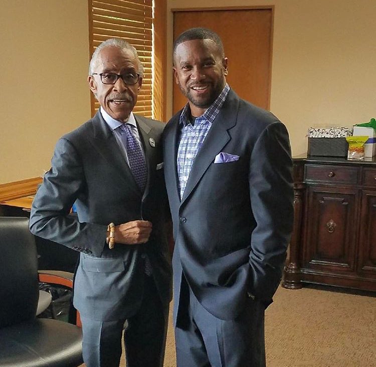 W/ Rev. Howard John Wesley, Pastor of Alfred St. Baptist. MM4J ...