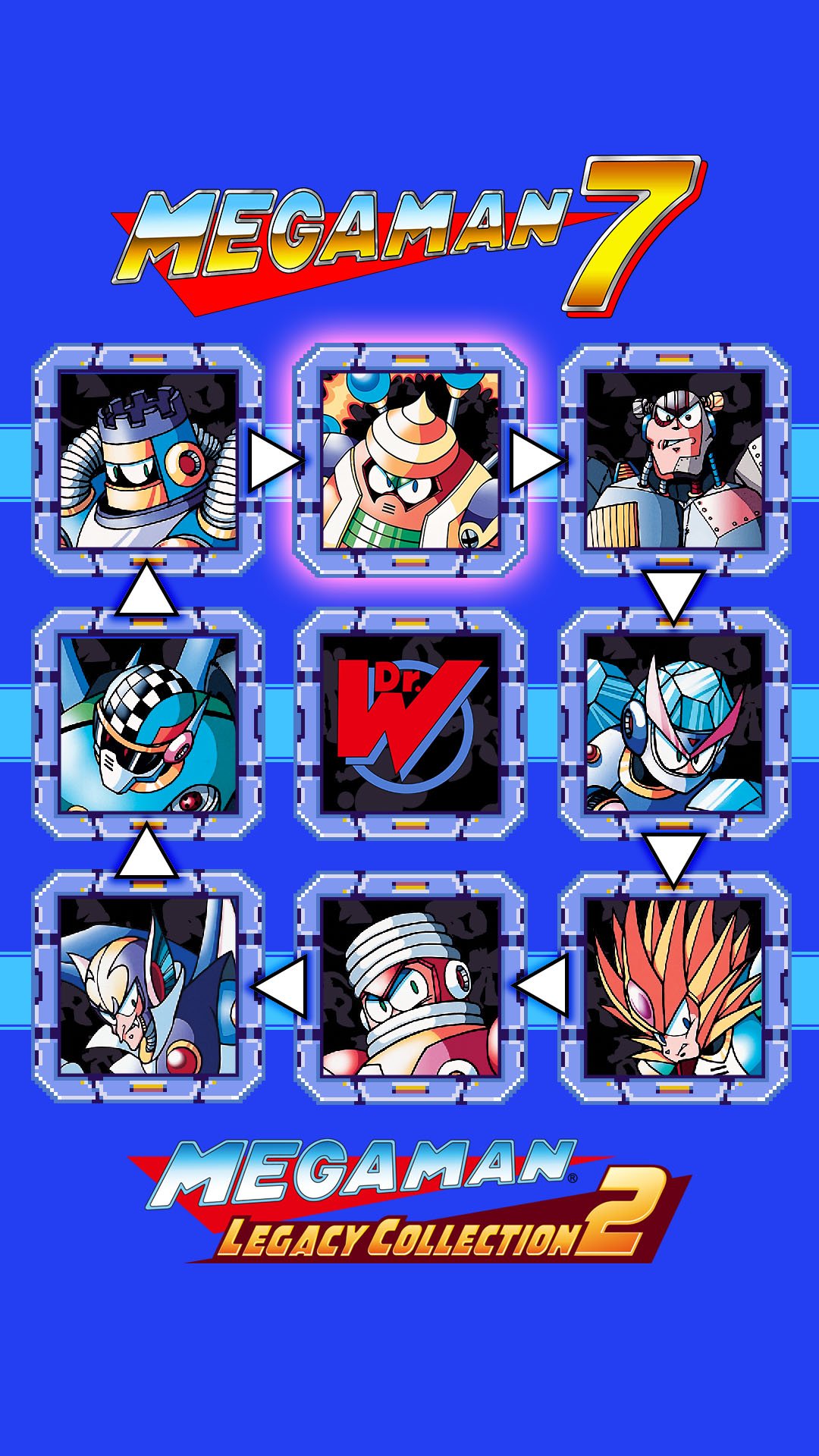 Mega Man 7 Final Bosses