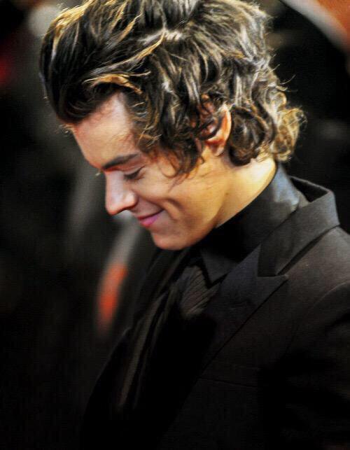 Harry Styles Side View Smiling