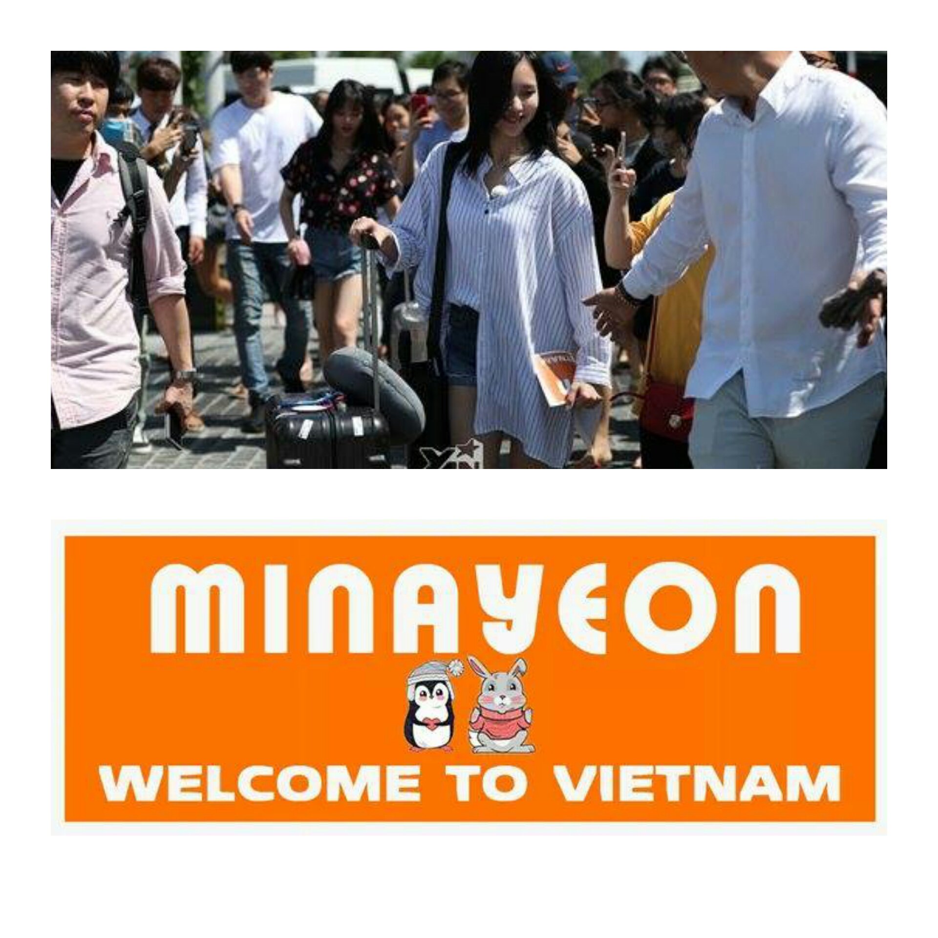 L. on Twitter: "And here's Mina holding MiSana/2na, MiNayeon and MiChaeng banner. 💕 https://t.co ...