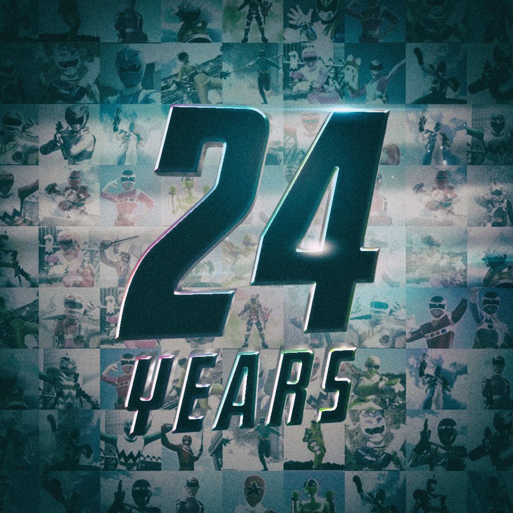 Seems like just yesterday we were in Angel Grove. Here's to 24 ...