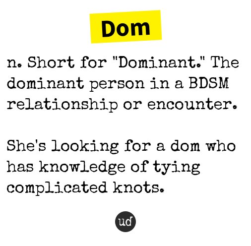 Dominant Definition