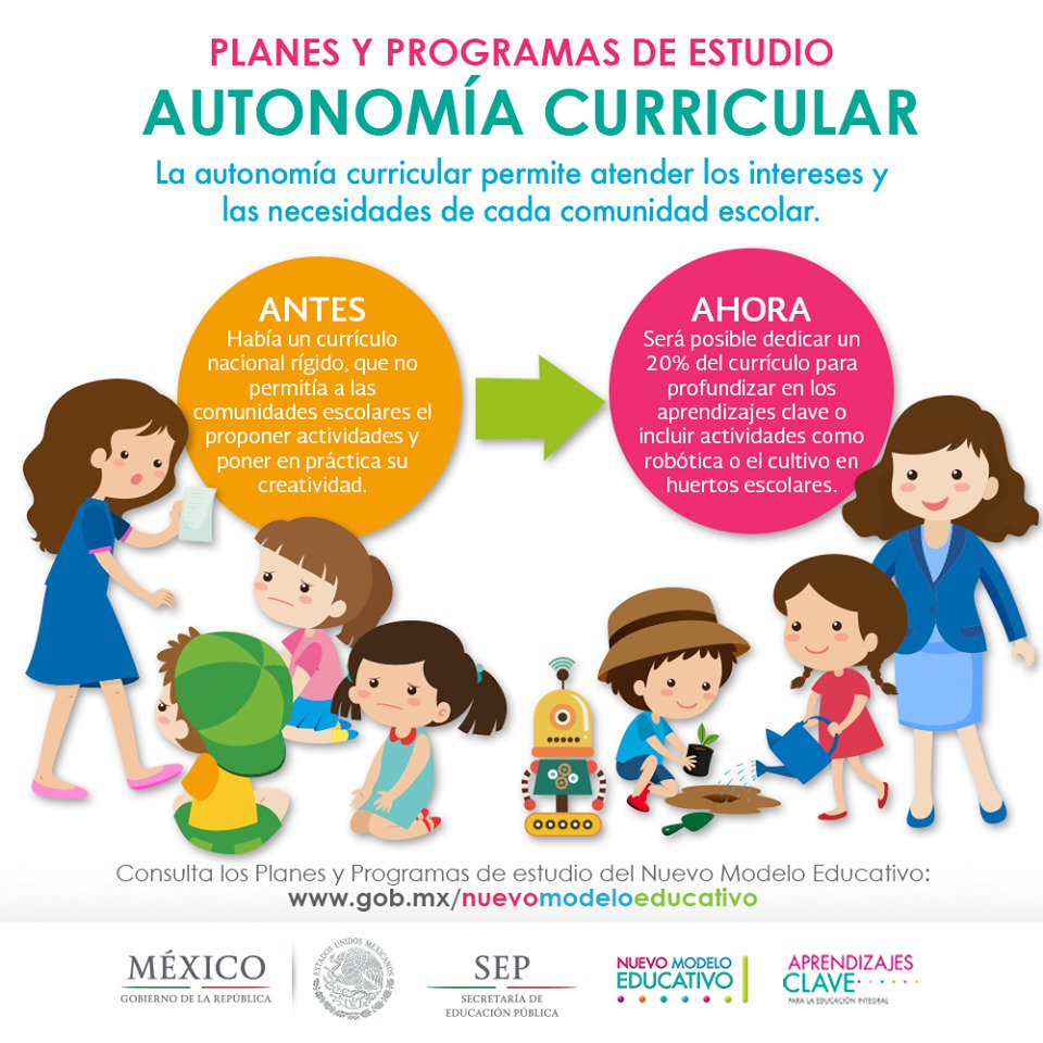 La autonomía curricular permite que cada comunidad escolar decida qué ...