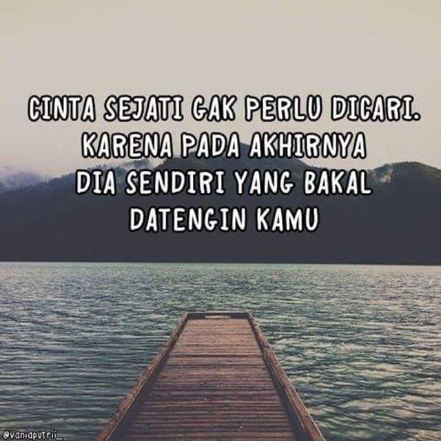 Cinta Sendiri Quotes
