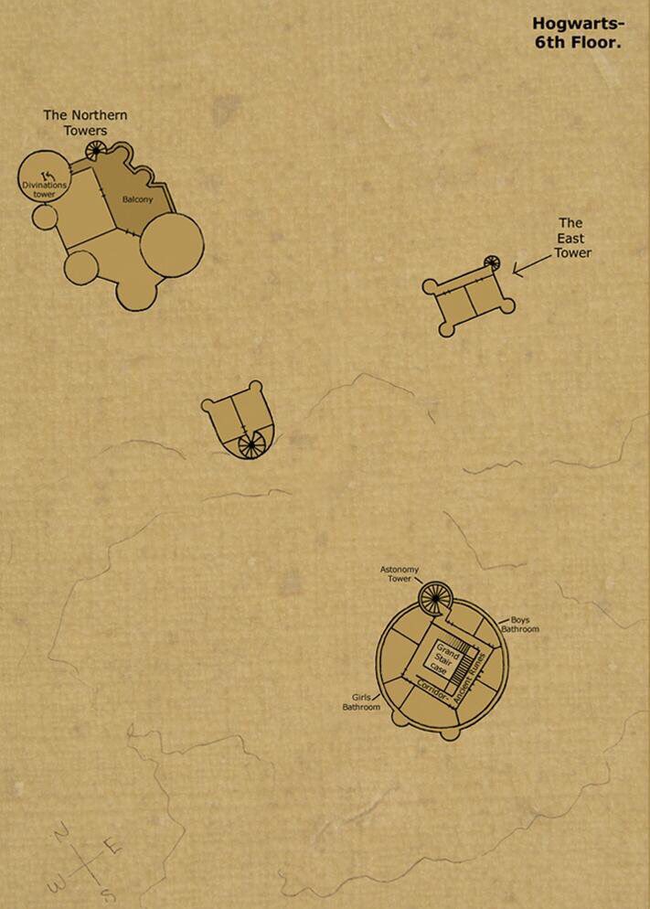Hogwarts Castle Floor Plan