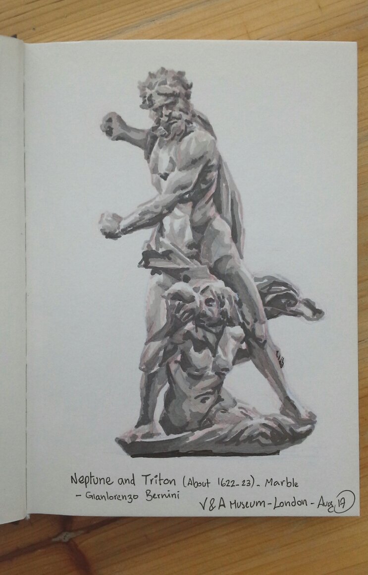 Neptune And Triton Bernini