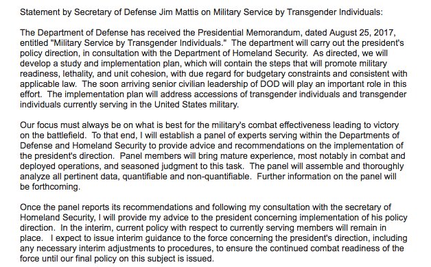 Opinion Congress Must Block Trumps Ban On Transgender People In The