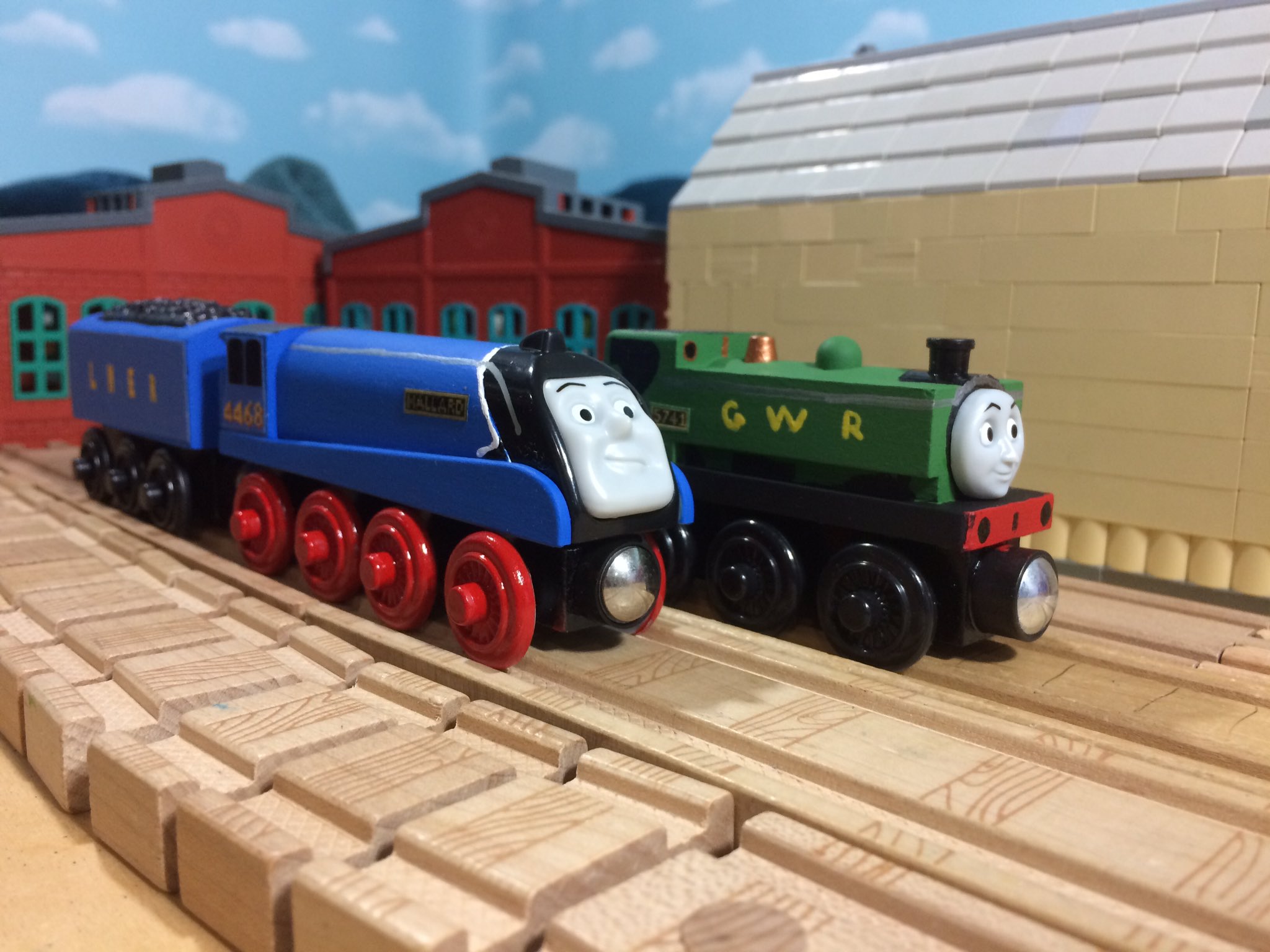 Thomas The Train Mallard Duck Thomas The Tank Engine Model Railway