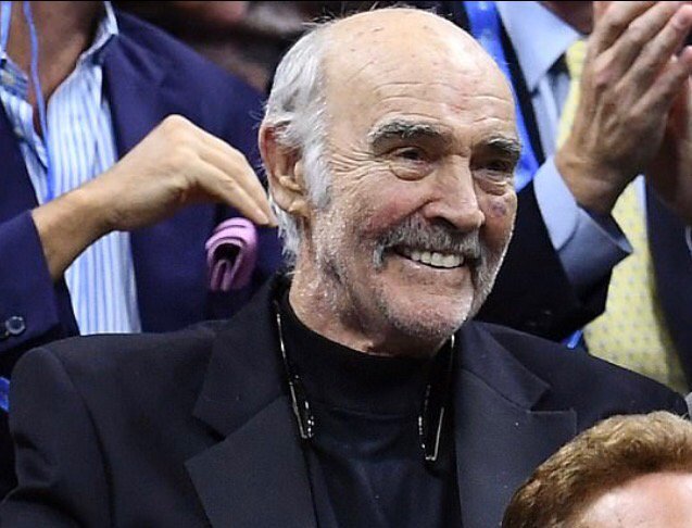 Sean Connery all smiles as the James Bond theme played at US Open | NeoGAF
