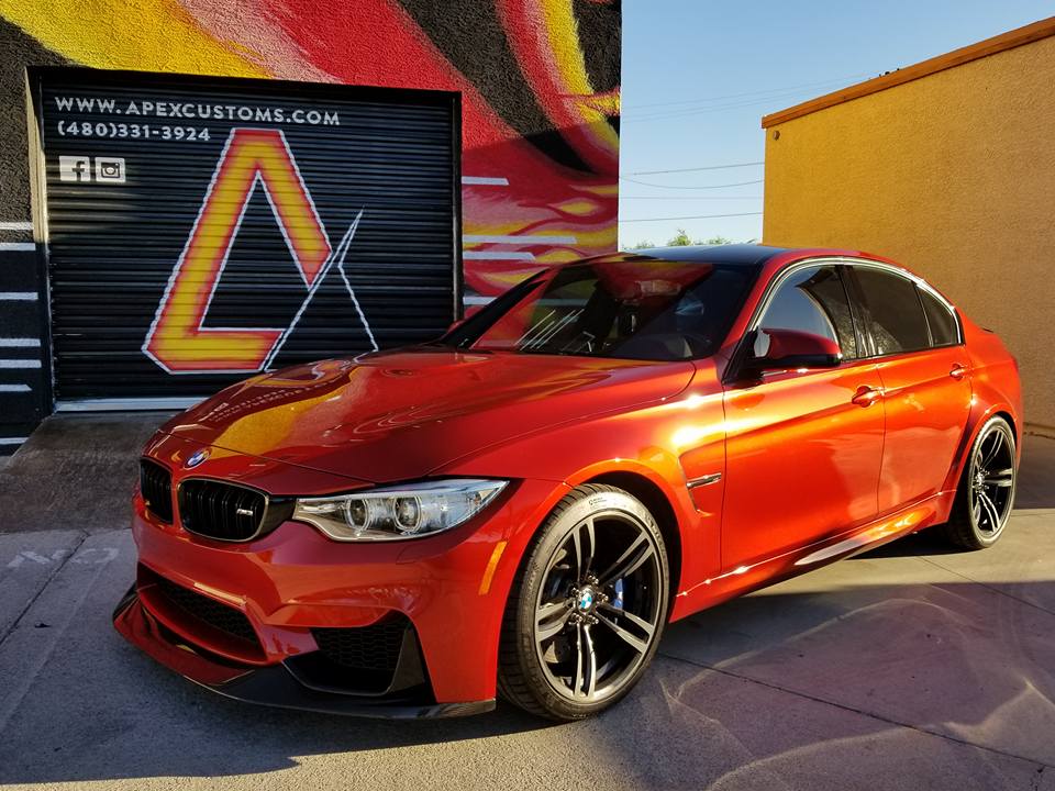 Bmw M3 Custom Red