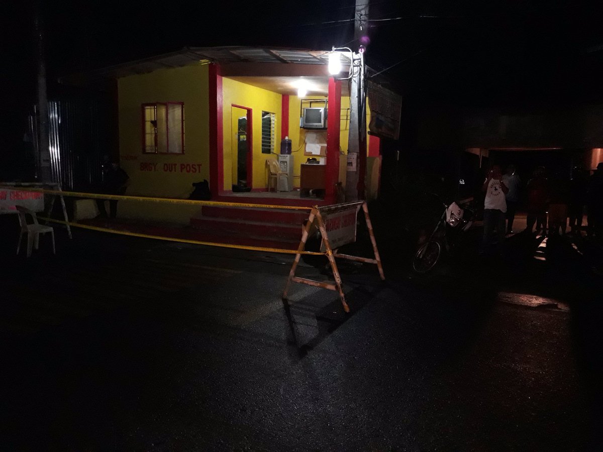 2 pulis, patay nang pagbabarilin ang isang police outpost sa Tanauan ...