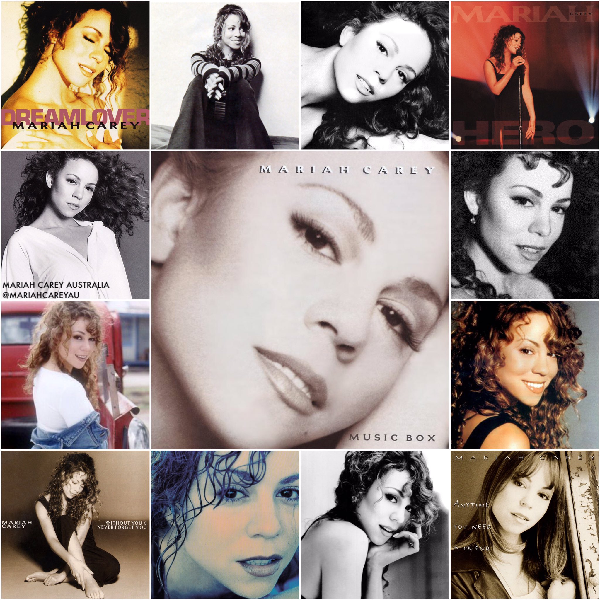 Mariah Carey Music Box Album Cover