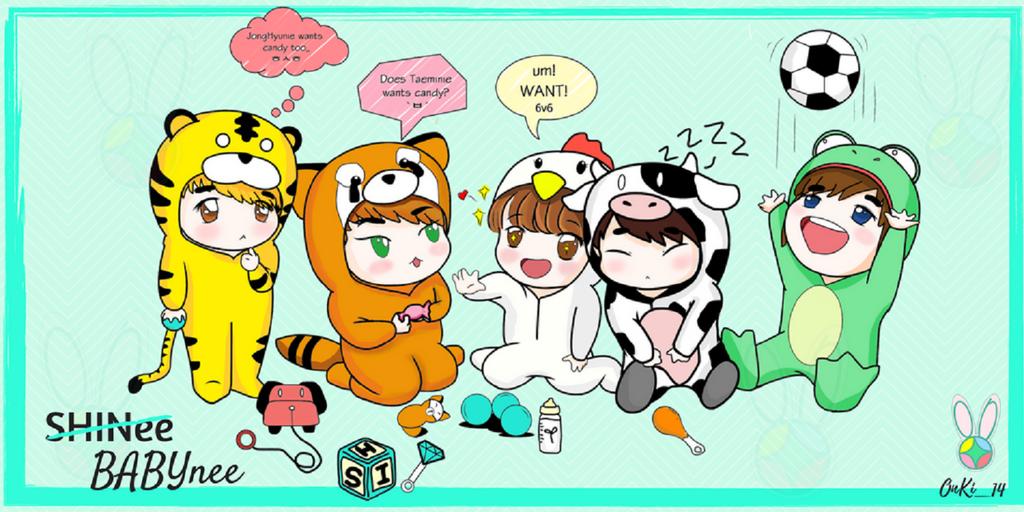 Shinee Chibi Hello Baby
