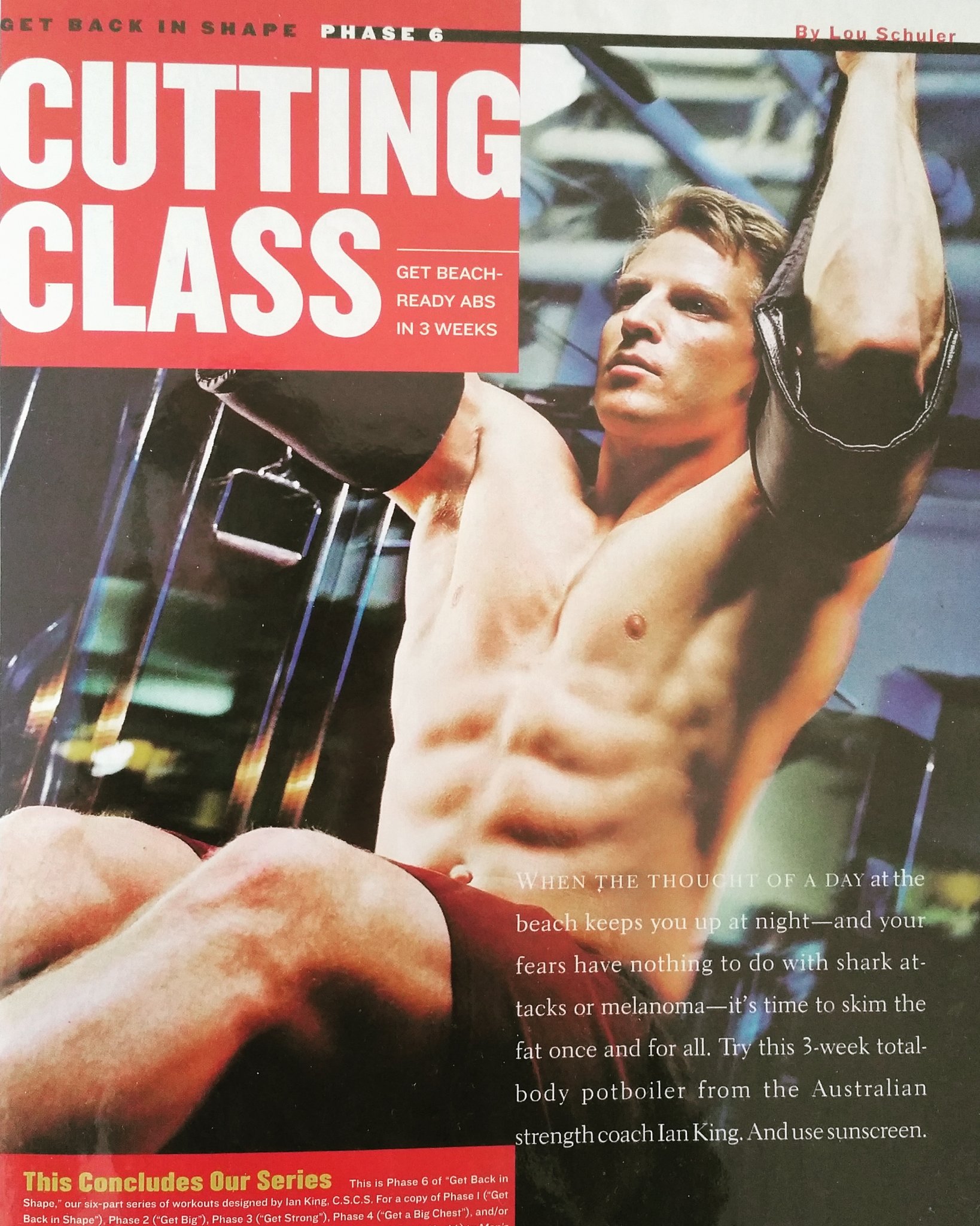 Jason Cameron Flexing