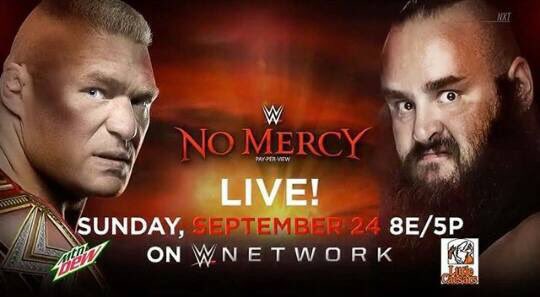 Official WWE NO MERCY Posters Highlight The Biggest Matches Of The ...