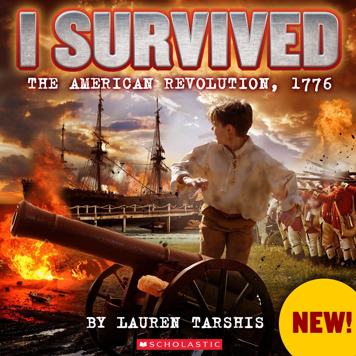 Lauren Tarshis on Twitter: "I Survived the American Revolution, my 15th ...