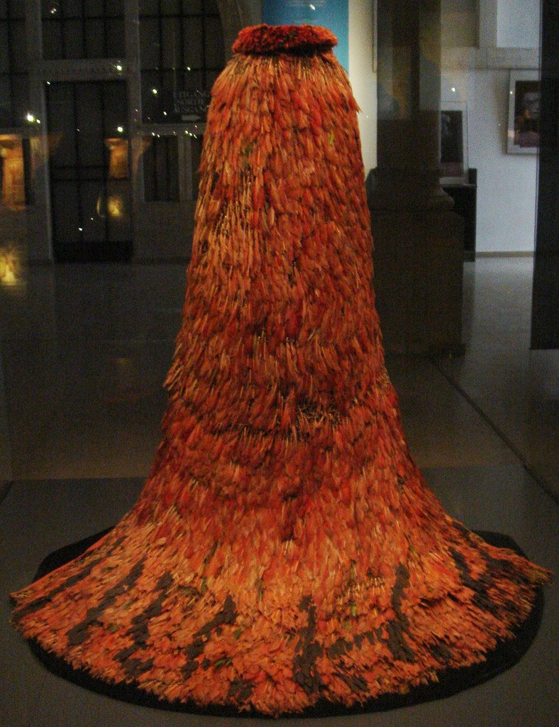 Tupinamba cloak, Feathers, plant fibre, Atlantic Coast, Brazil, 17th ...