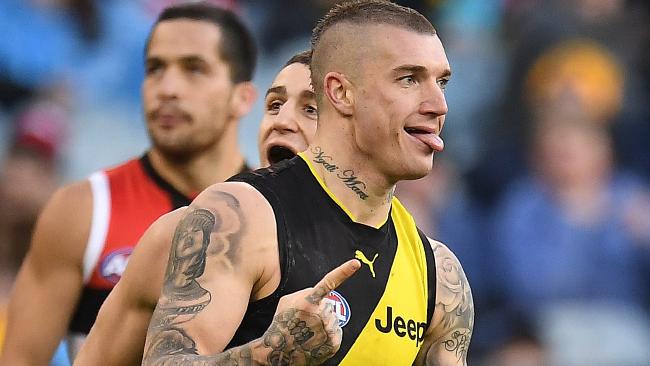 Martin Headstock Tattoos Richmond Player Dustin Martin Opens Up About