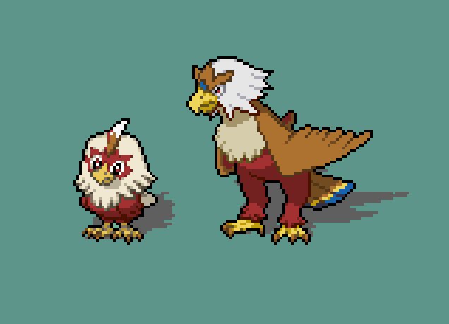 Braviary Pokemon Sprite