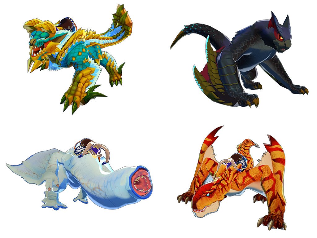 Get a Monster Kit of 4 monsters if you pre-order through Amazon ...