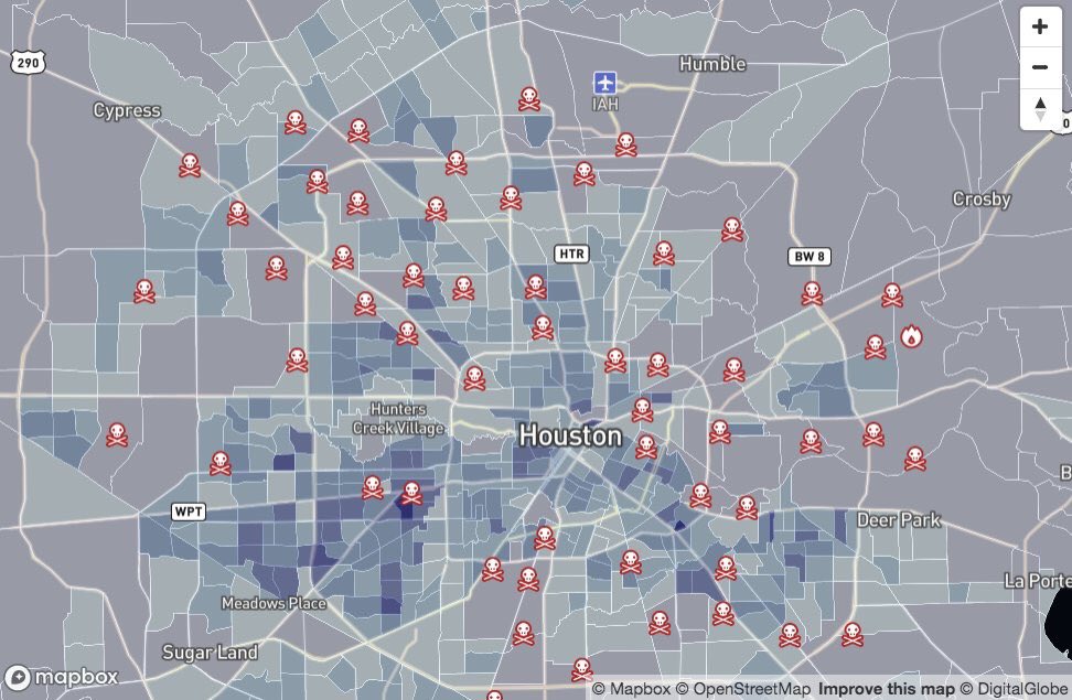 Chemical Plants Houston Map Fire Erupts At A Chemical Plant South Of