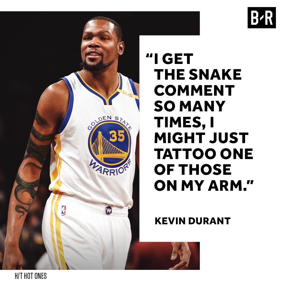 Kevin Durant Tattoos Arms