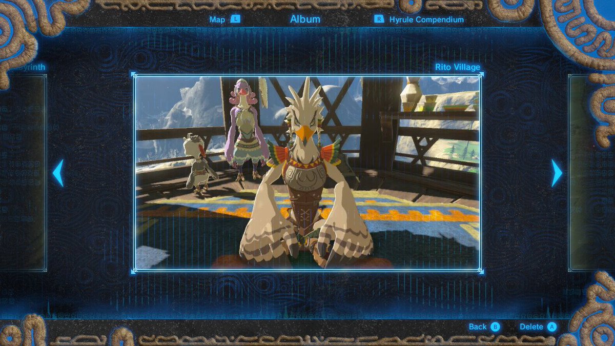 On BotW Rito and Symbols (AKA, another Loftwing descendants discussion ...