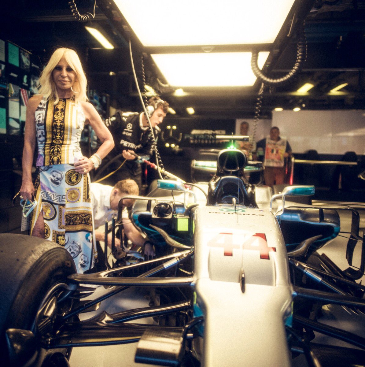 Donatella Versace Car