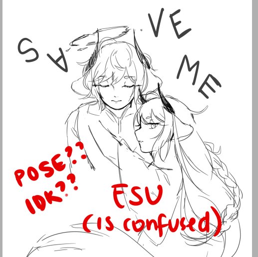 「drawin esu and esa but idk where im going with this lol 」ESU ㈦の漫画