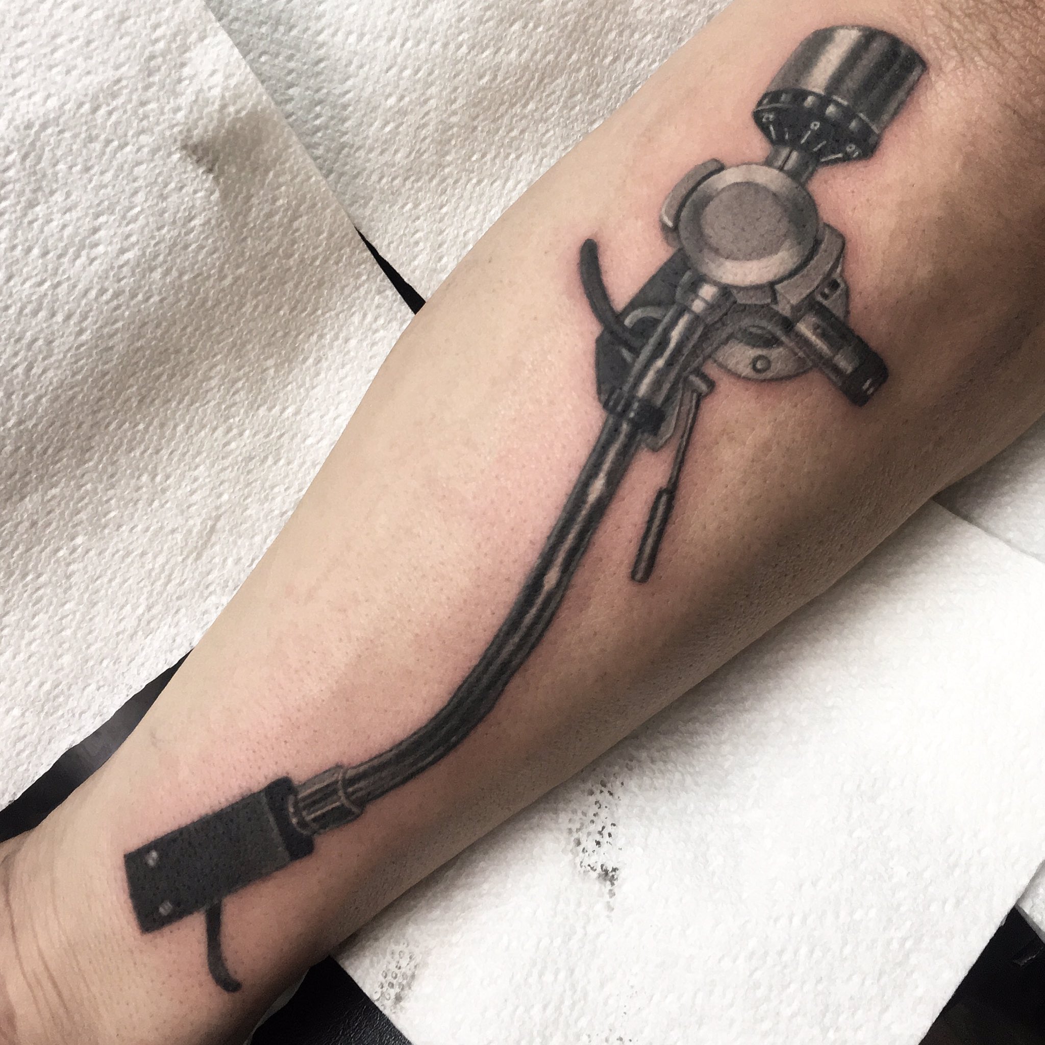 Turntable Tonearm Tattoos Original OEM Silver Technics SL1200 Mk5