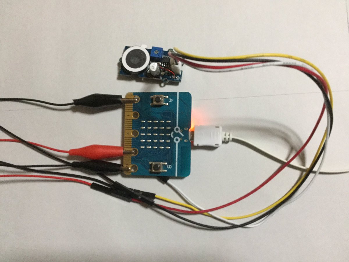 micro:bit + MicroPython で色々やってみた。 - posfie