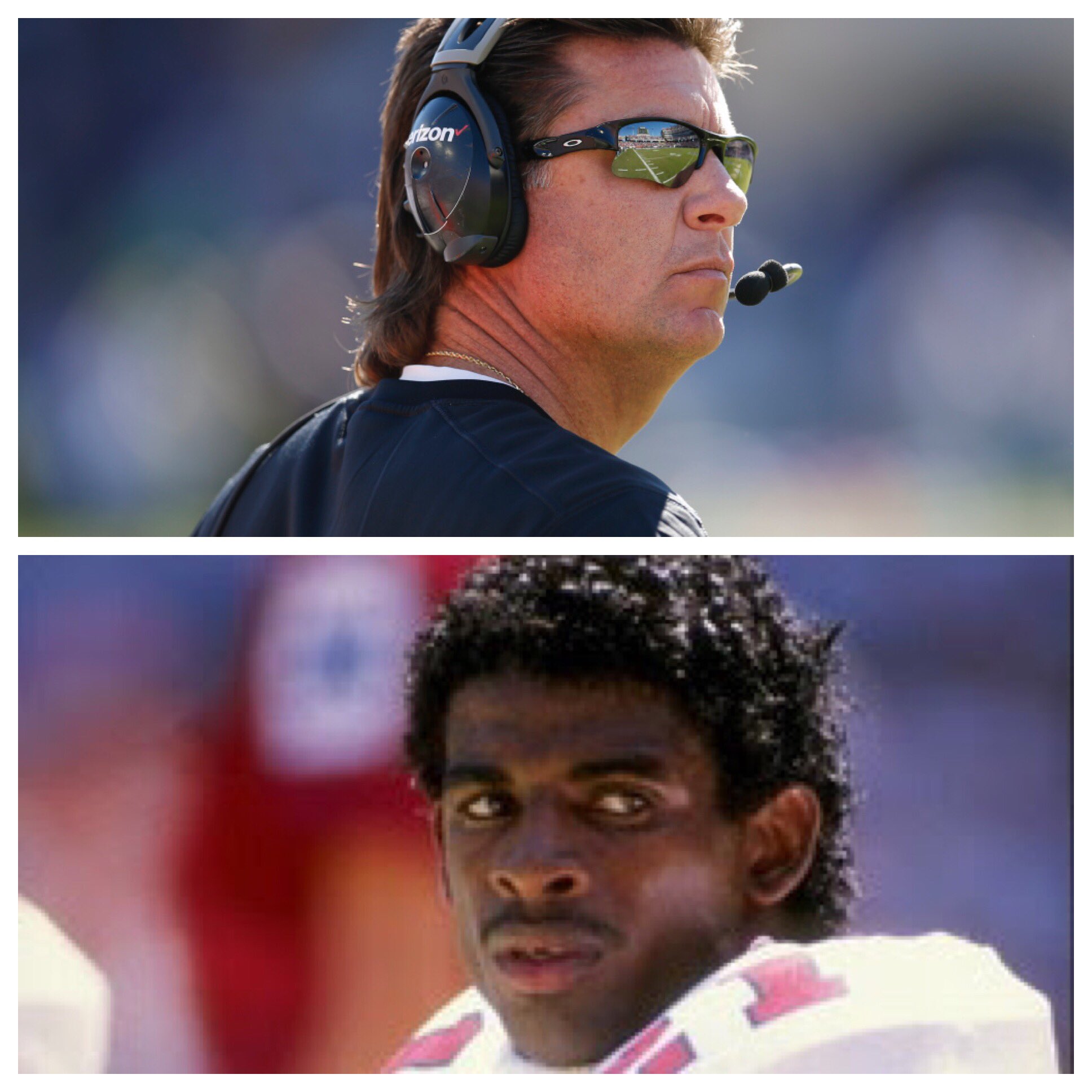 Jheri Curl Deion Sanders