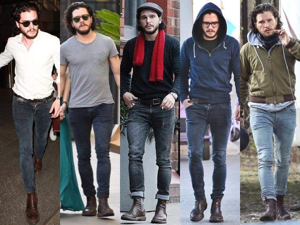 Kit's street style is on point 👌 Kit Harington @kit_haringtcn