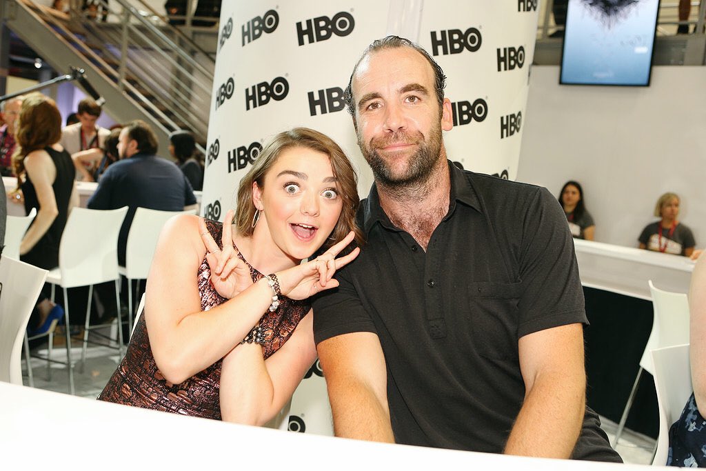 Maisie Williams And Rory Mccann