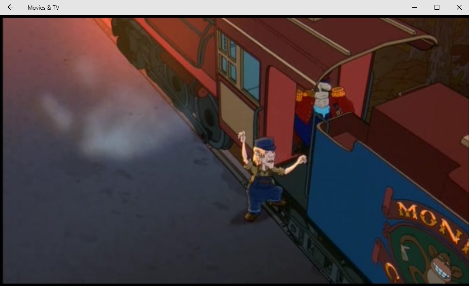 The Rugrats Movie Train