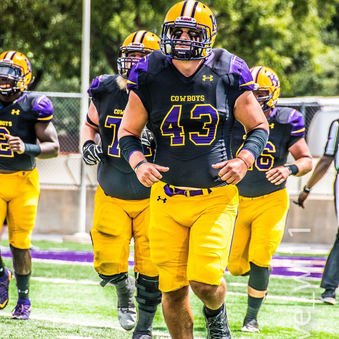 Scary Football Player Face Paint