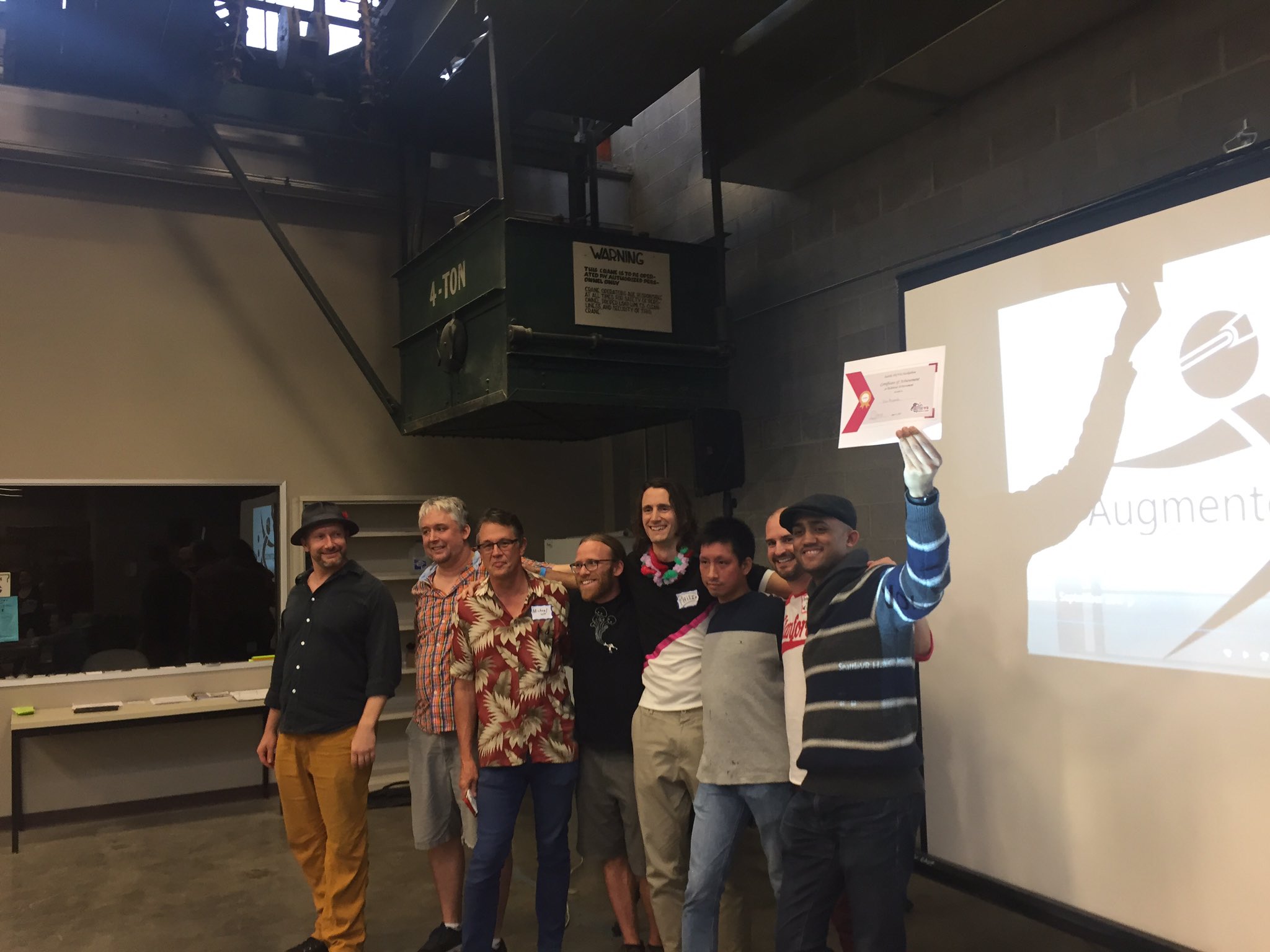 Seattle VR Hackathon on Twitter: "Congrats Vox Augmento for winning Best Technical Achievement ...