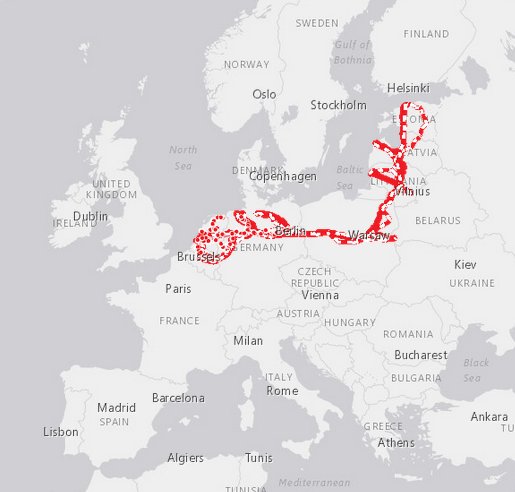 North Sea And Baltic Sea Border