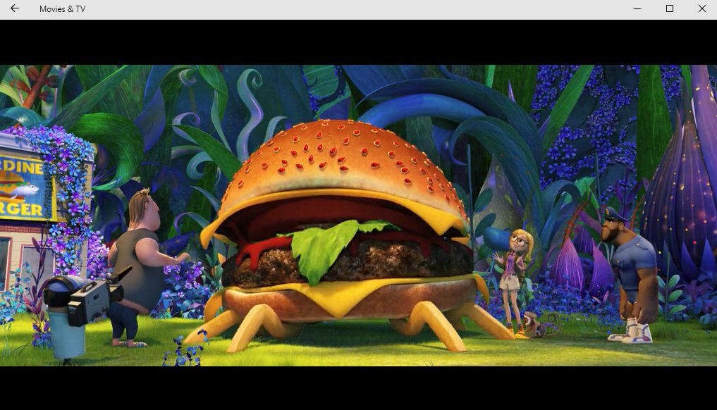 Cloudy With A Chance Of Meatballs 2 Cheeseburger Spider