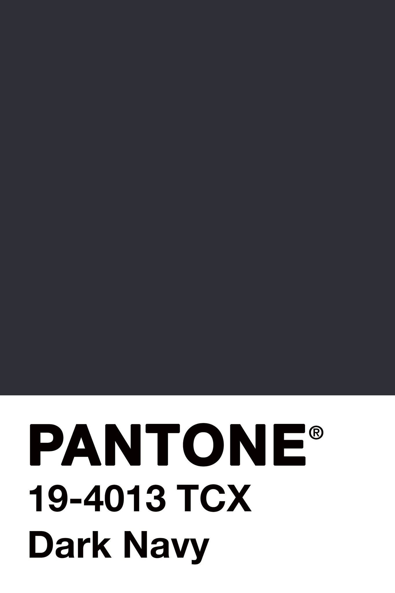 Pantone Dark Navy