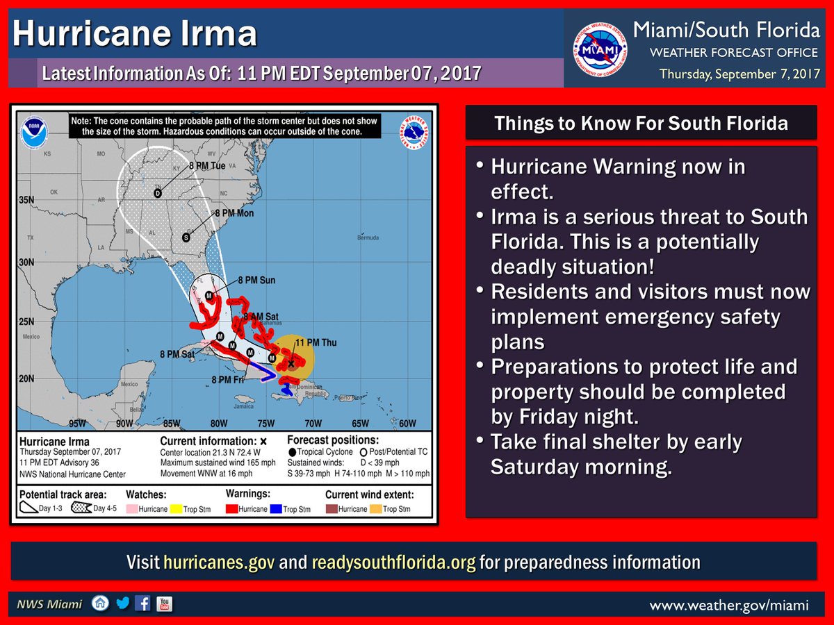 11PM ADVISORY: Hurricane Warning, Storm Surge Warning now issued for ... 11PM ADVISORY: Hurricane Warning, Storm Surge Warning now issued for ...