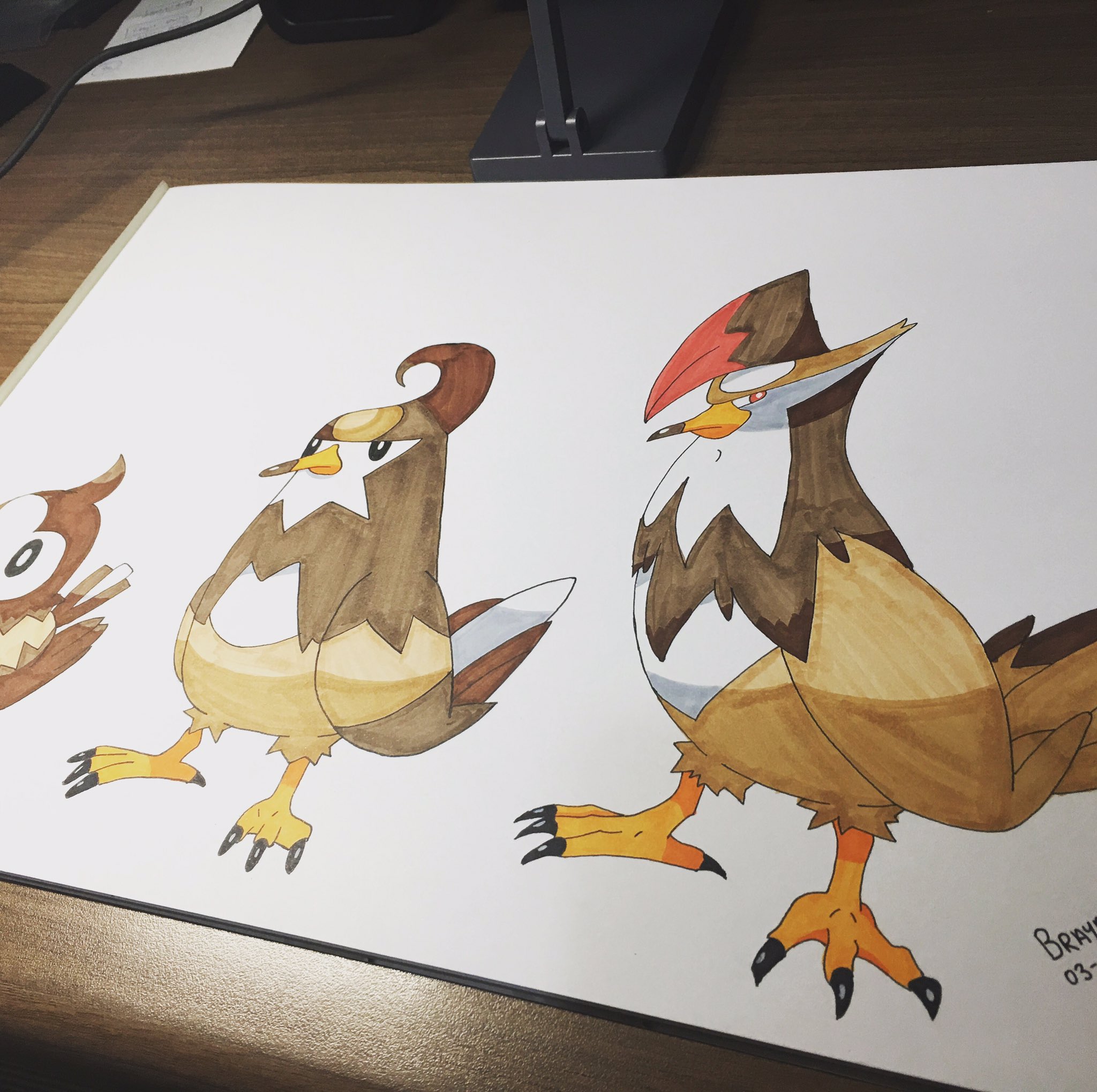 Staravia Evolution JAPANESE Pokemon Cards Starly 082 Staravia 083