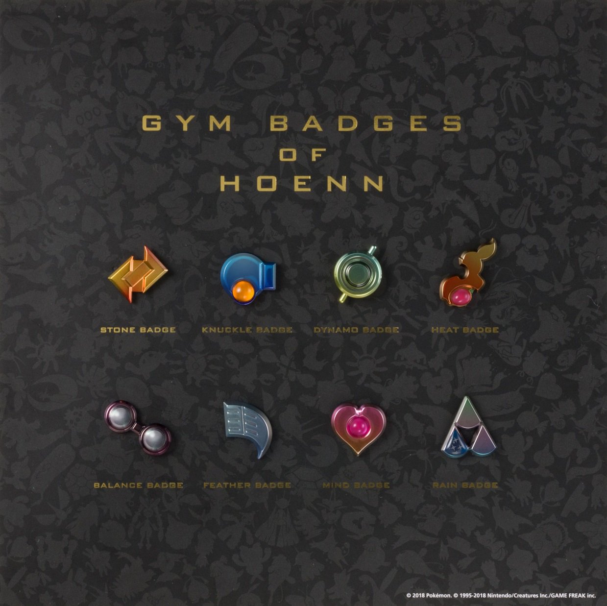 Pokemon Hoenn Gym Badges